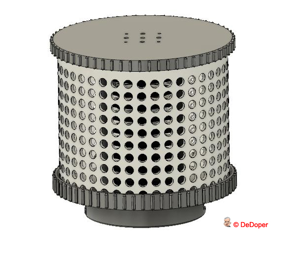 Mspa filter holder by Dedoper | Download free STL model | Printables.com