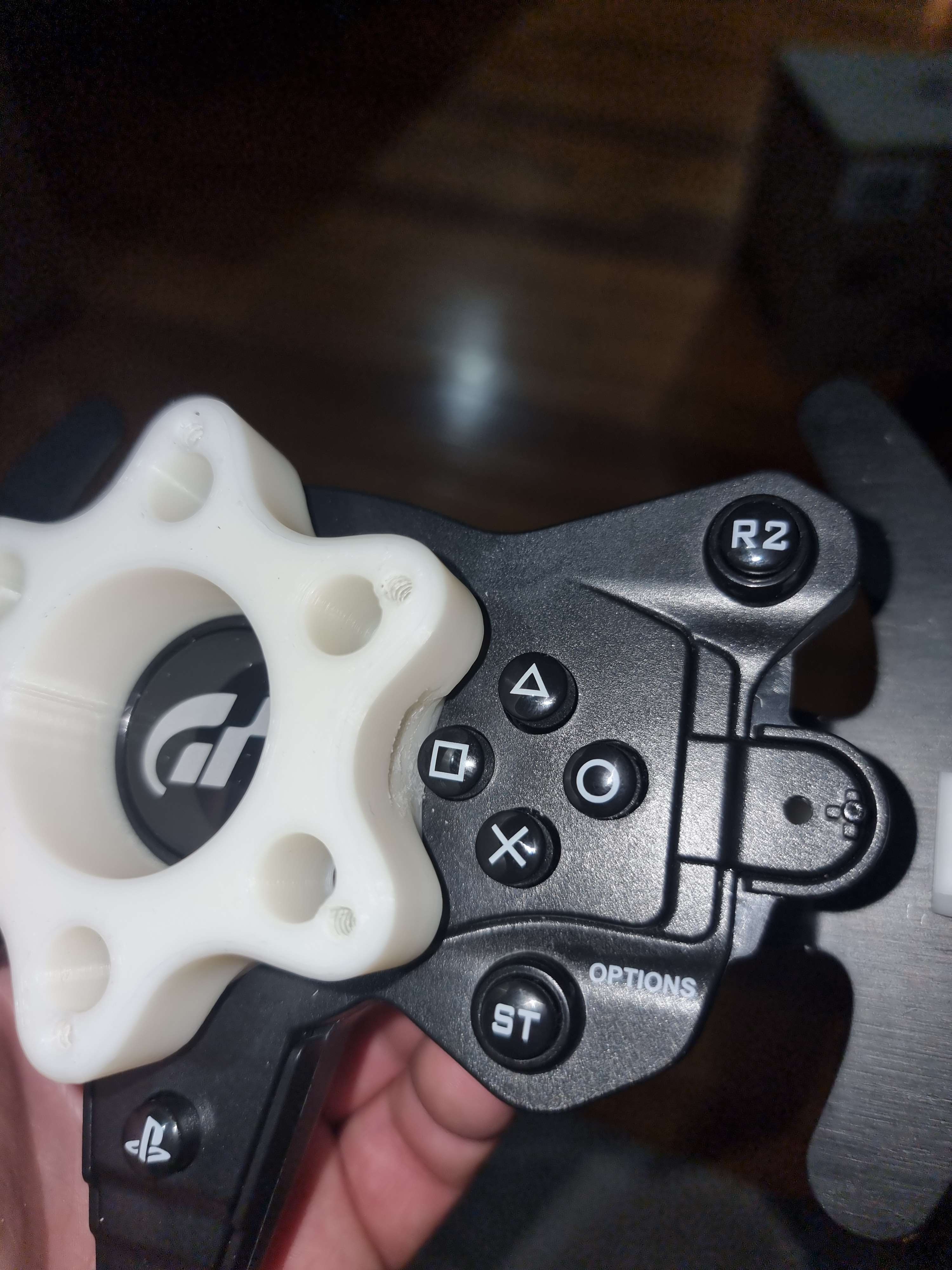 Thrustmaster T300 Wheel adaptor (with directional pad holder) + Paddle ...