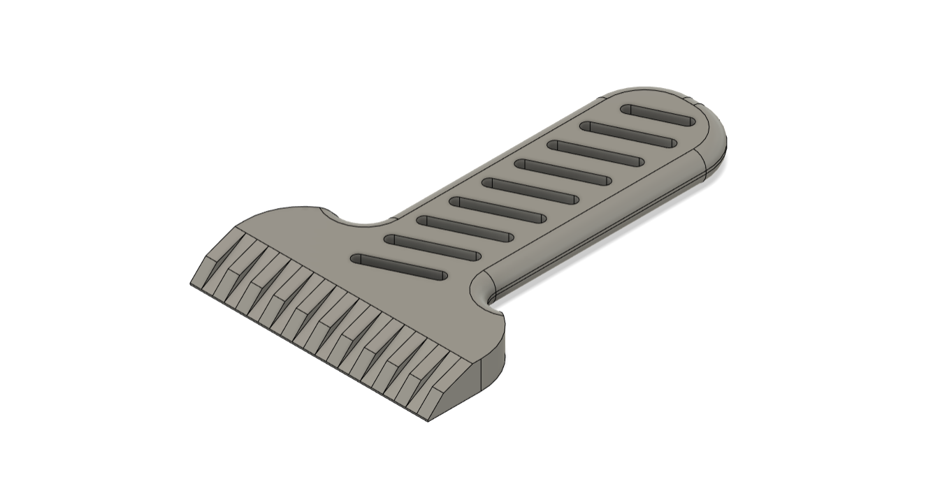 Ice Scraper by Matteo1996 | Download free STL model | Printables.com