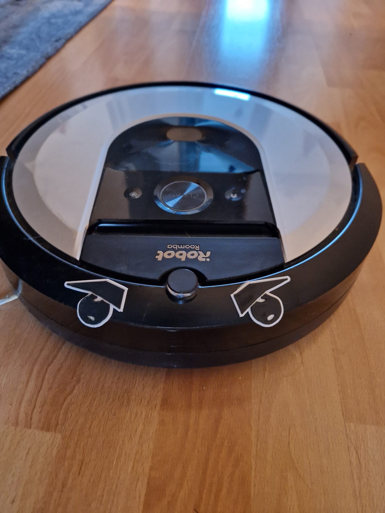 Eyes and mouth for your Roomba by Thassilo | Download free STL model ...