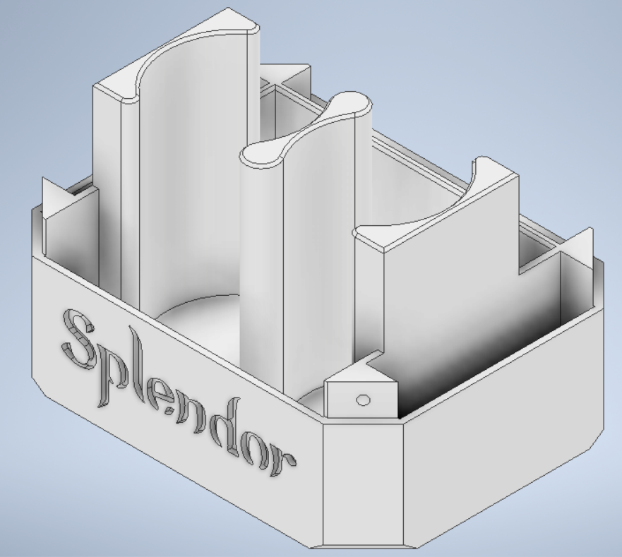 Splendor Game Box Remake by blunderbus | Download free STL model ...