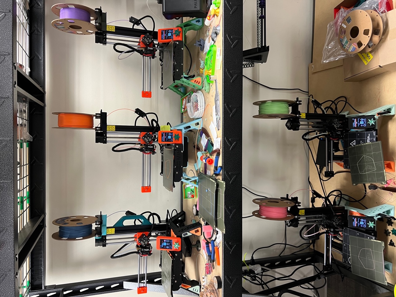 Prusa Mini Spool Holder - sits on Z-Axis by breeden | Download free STL ...