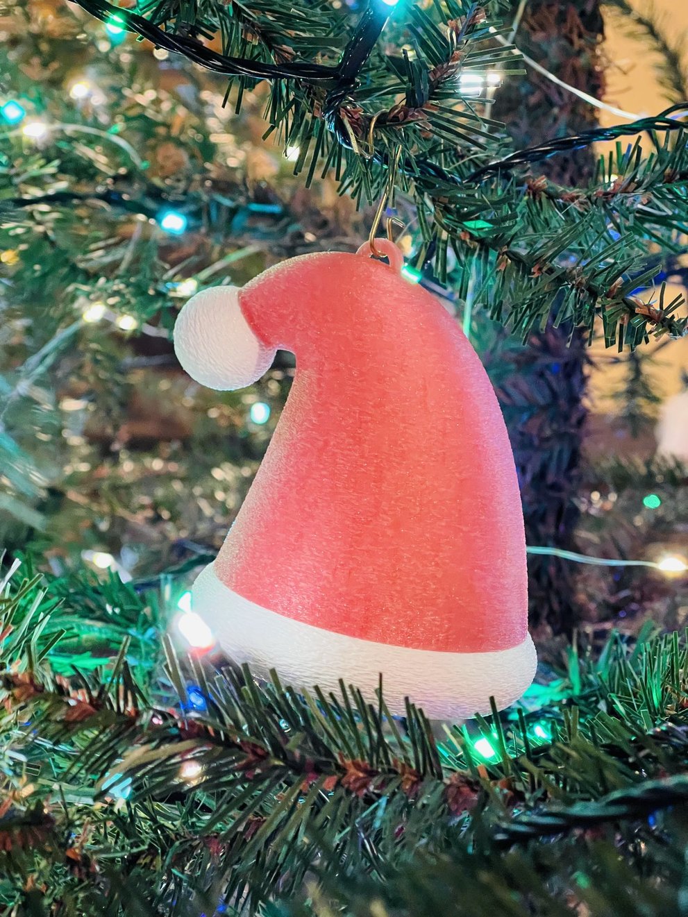 Santa Hat Ornament by Jesse Lamba | Download free STL model ...