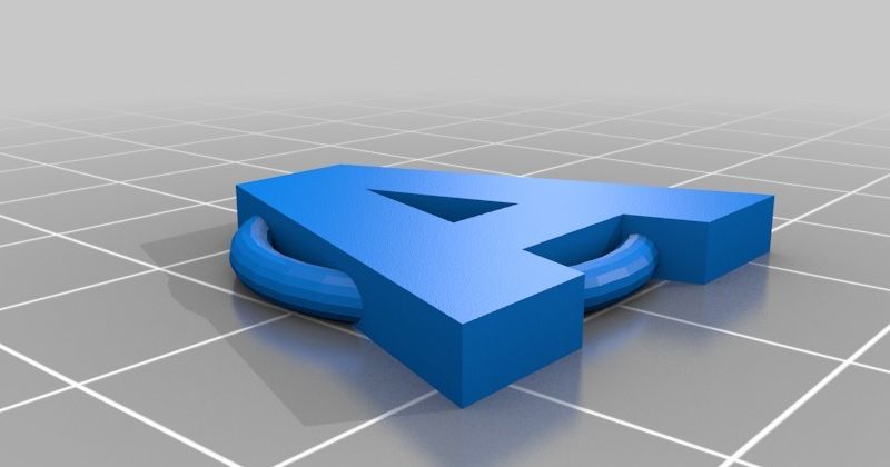 Emblem A by unitMeasure | Download free STL model | Printables.com