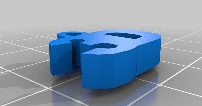 3D Keychain by unitMeasure | Download free STL model | Printables.com