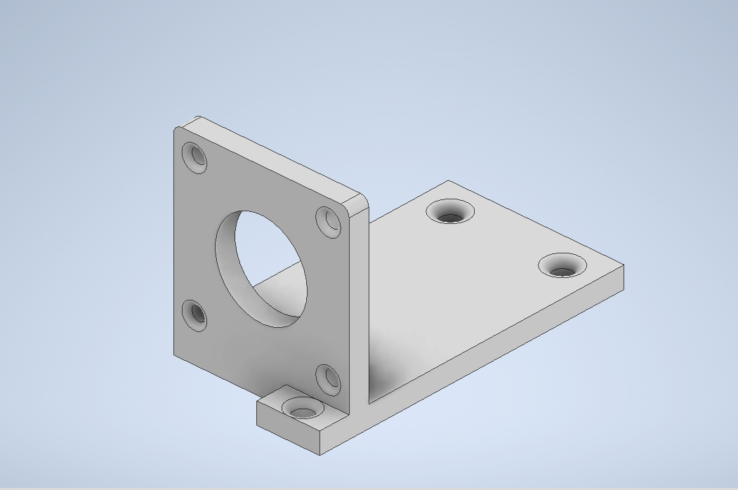 Stepper Motor Holder by Beergames5 | Download free STL model ...
