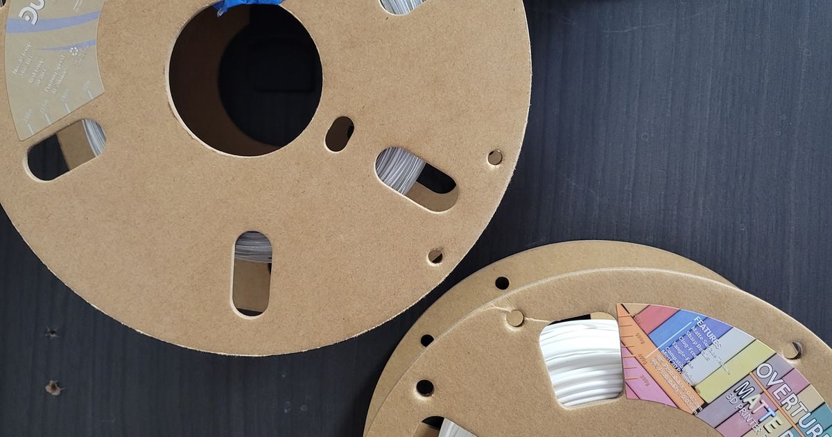 Cardboard Spool Wall Hanger by Spencer Lee | Download free STL model ...
