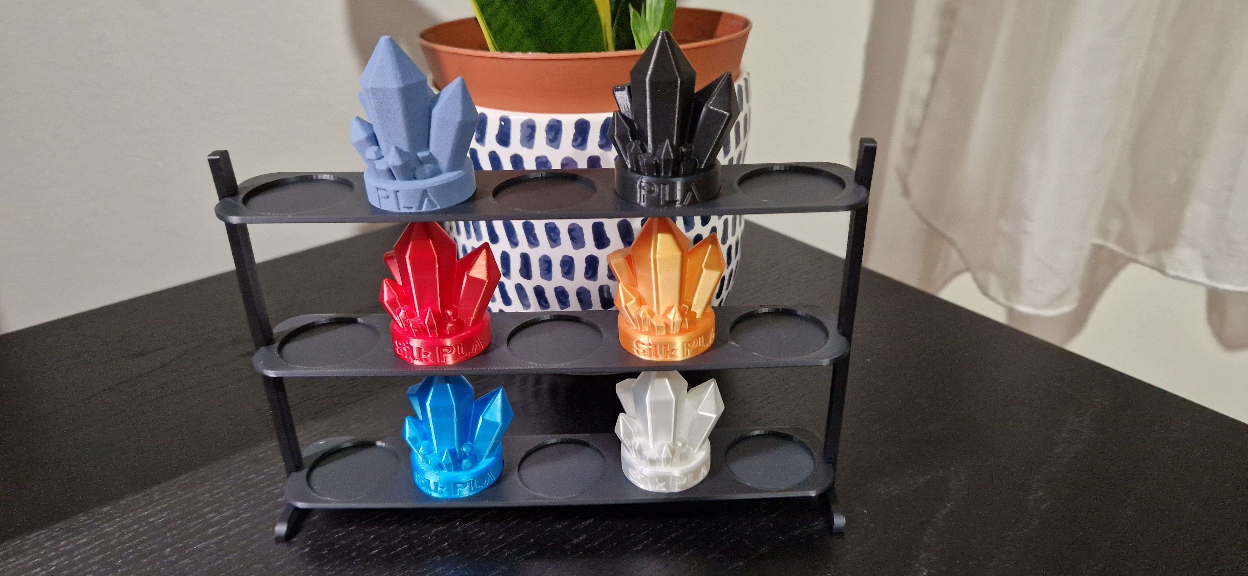 Filament Crystal Sample Shelf by Zoltán Kiss | Download free STL model ...