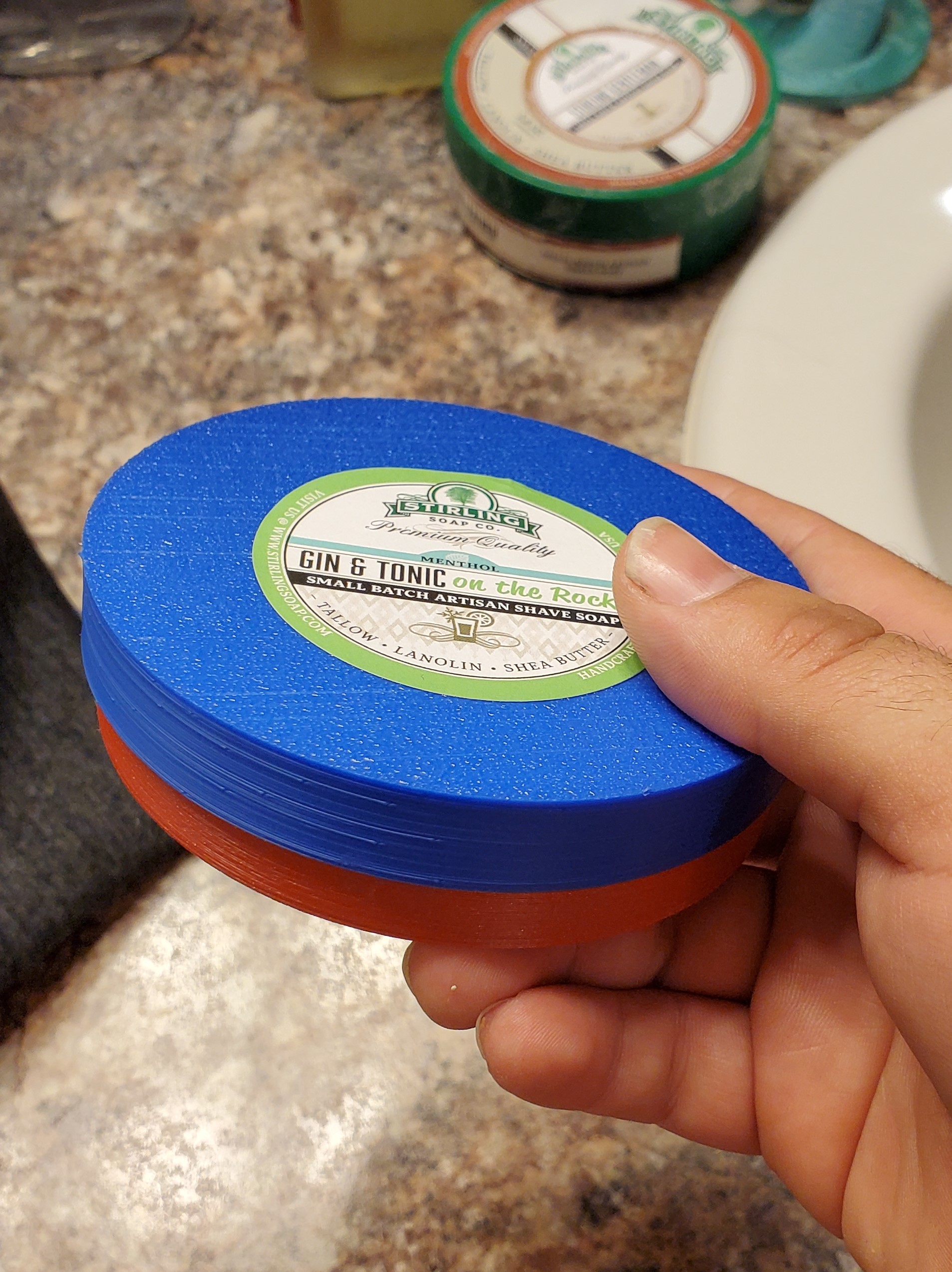 Shave Soap Sample Puck Bowl by TheMidnightSmith | Download free STL ...