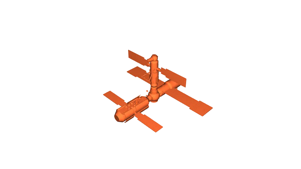 An ISS International Space Station by Rocky | Download free STL model ...