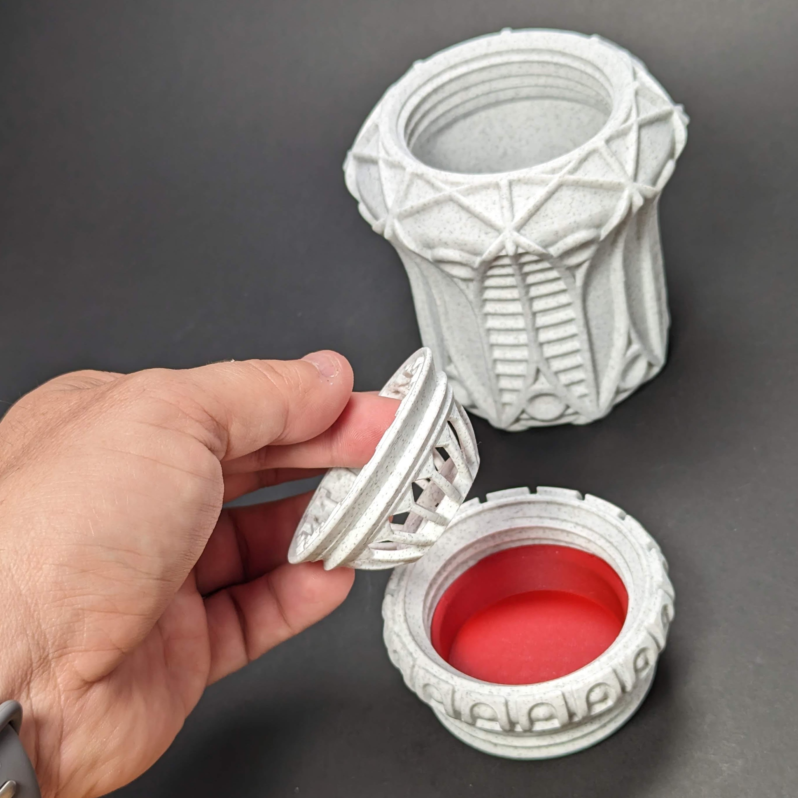 Gothic Deco Flask by Clockspring | Printables Store