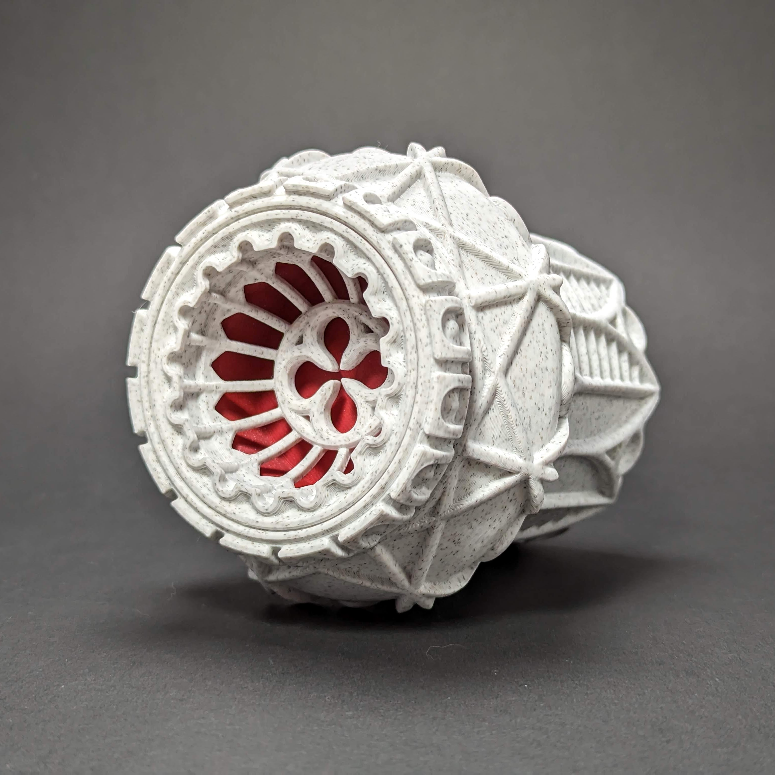 Gothic Deco Flask by Clockspring | Printables Store