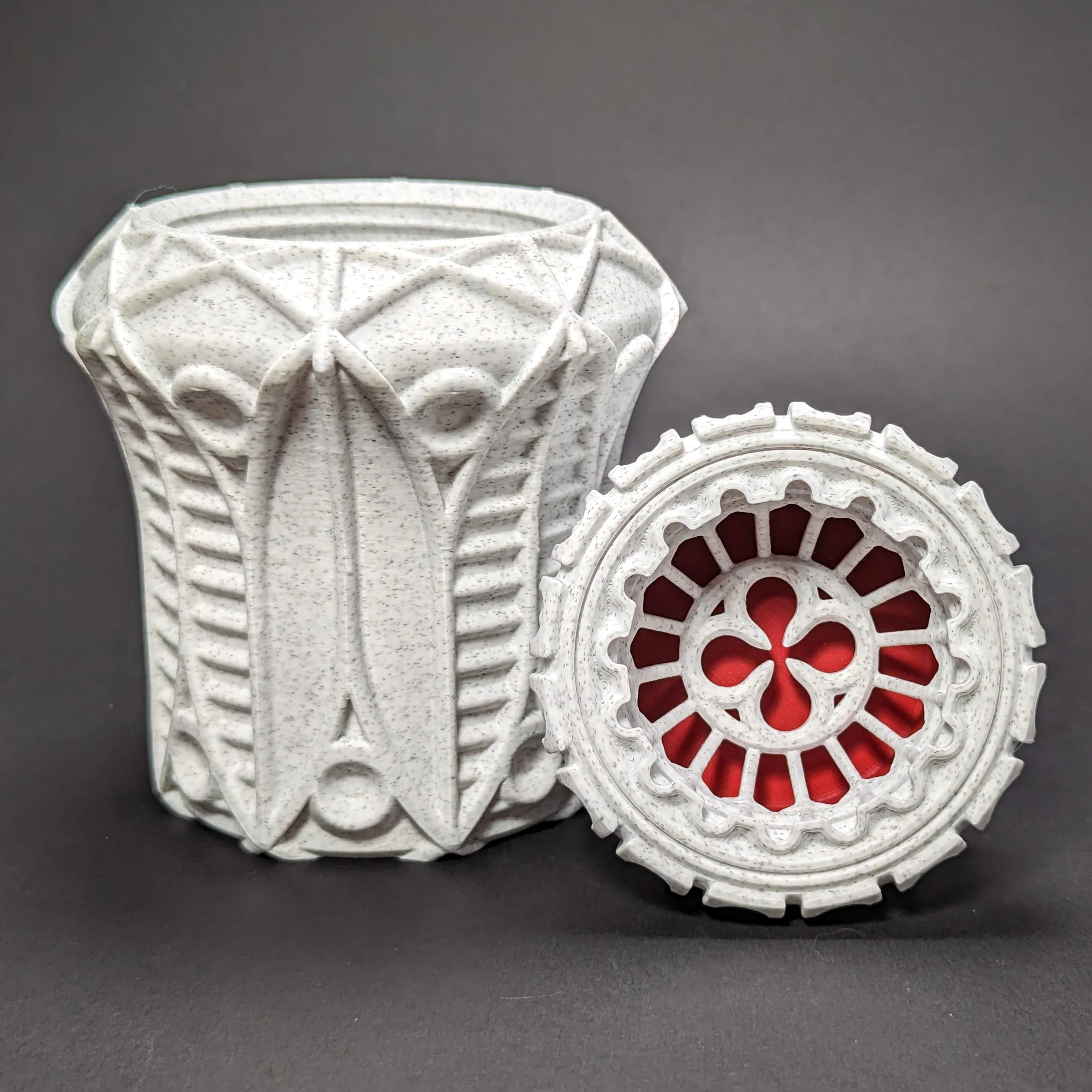 Gothic Deco Flask by Clockspring | Printables Store