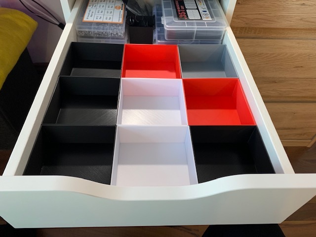 Sorting Boxes Ikea Alex by Fabian | Download free STL model ...