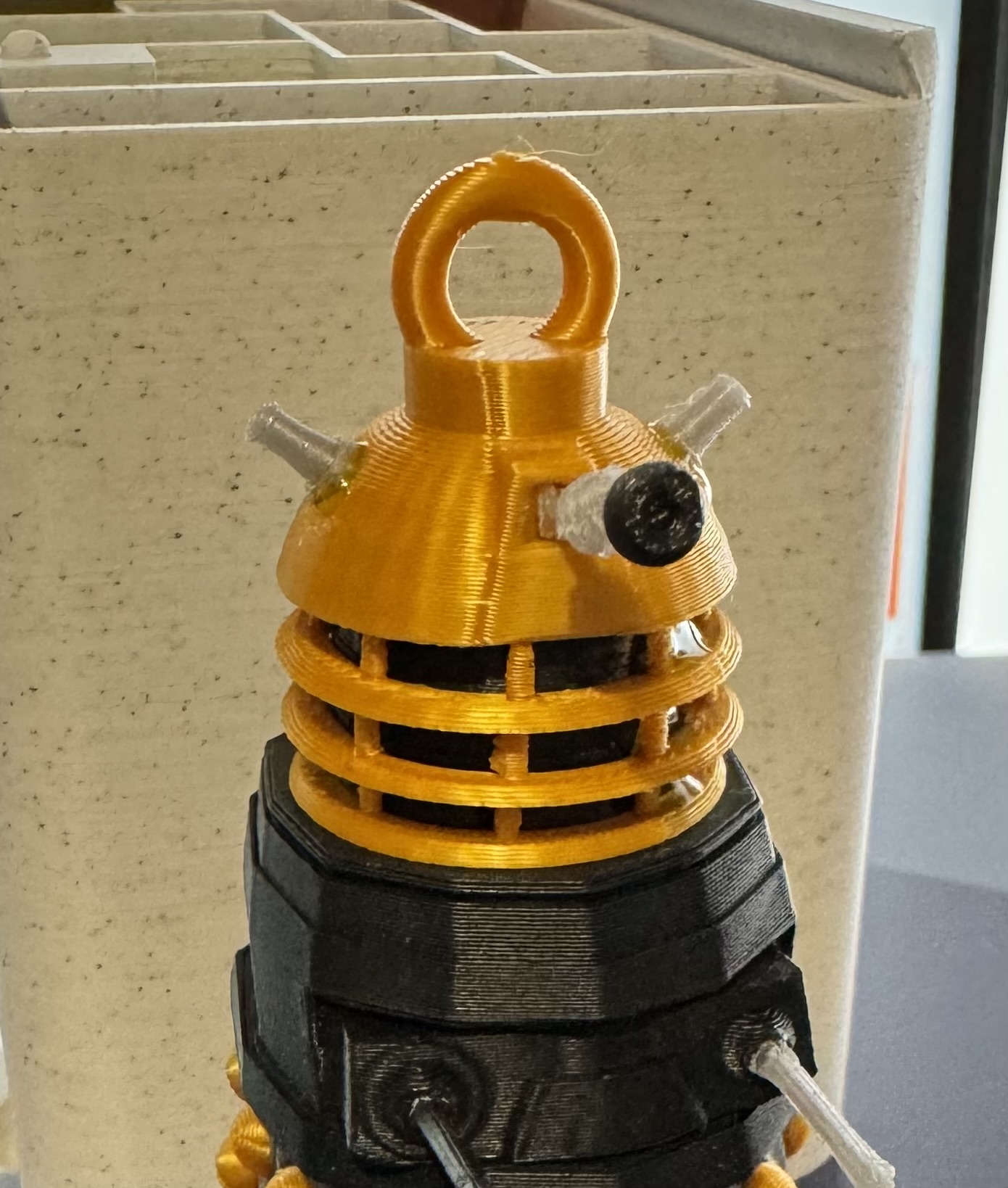 Ornament remix of Dalek Head by Neil_Birtles | Download free STL model ...