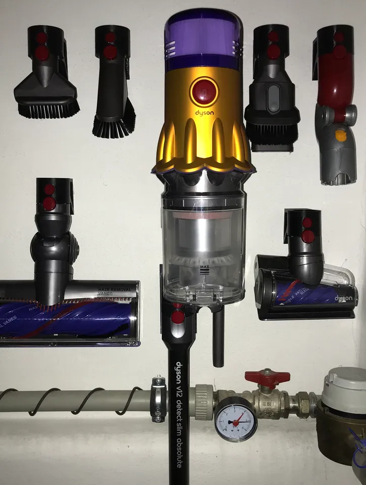 Dyson v12 wall mount cleaner tube by George79 | Download free STL model ...