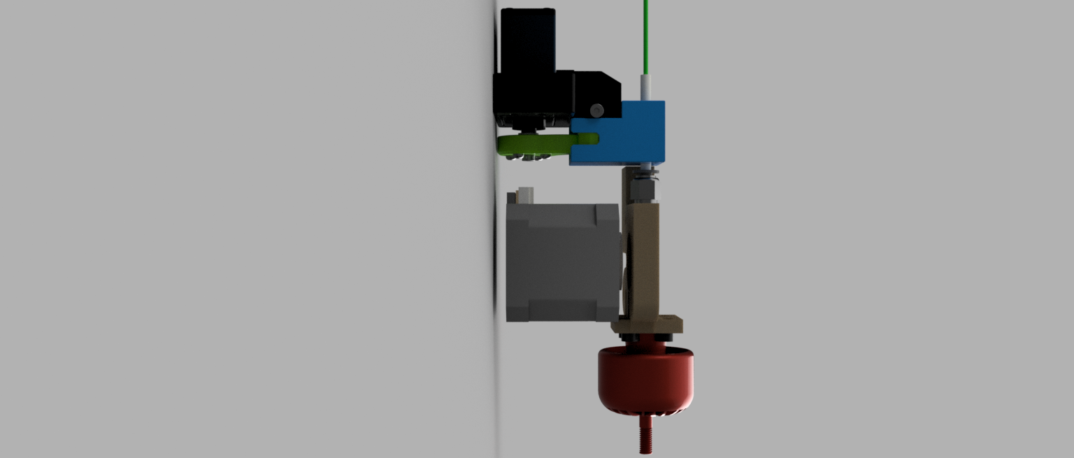 Omni wheel-pinch wheel extruder by Michael Lynn | Download free STL ...
