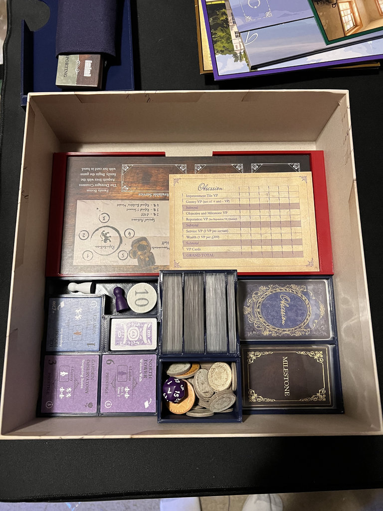 Obsession Board Game Insert (incl. Expansions) by Ian McDermott ...