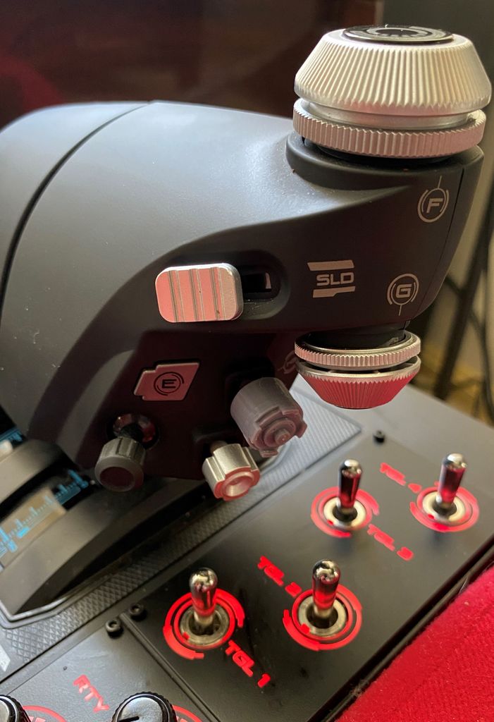 Logitech/Saitek X56/X55 4 way hat cover by mmarv74 | Download free STL ...