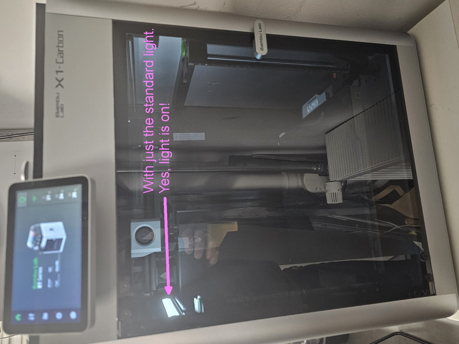 LED Riser for BambuLabs X1C von SplinterPrinter | Kostenloses STL ...