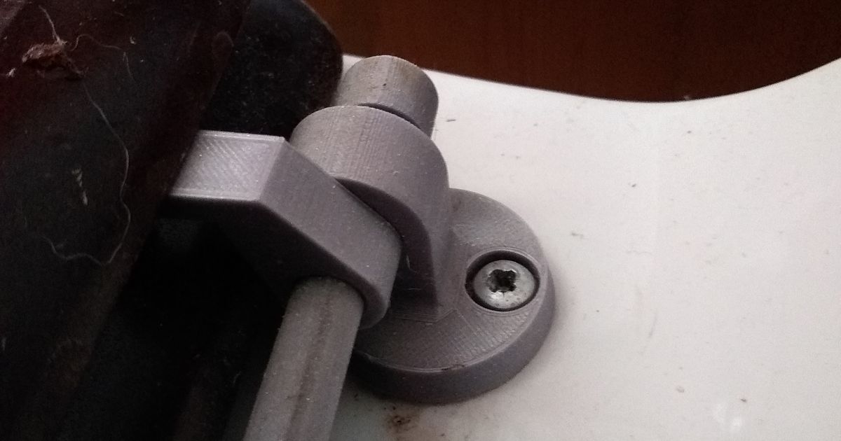 loo seat fixings by Julian | Download free STL model | Printables.com