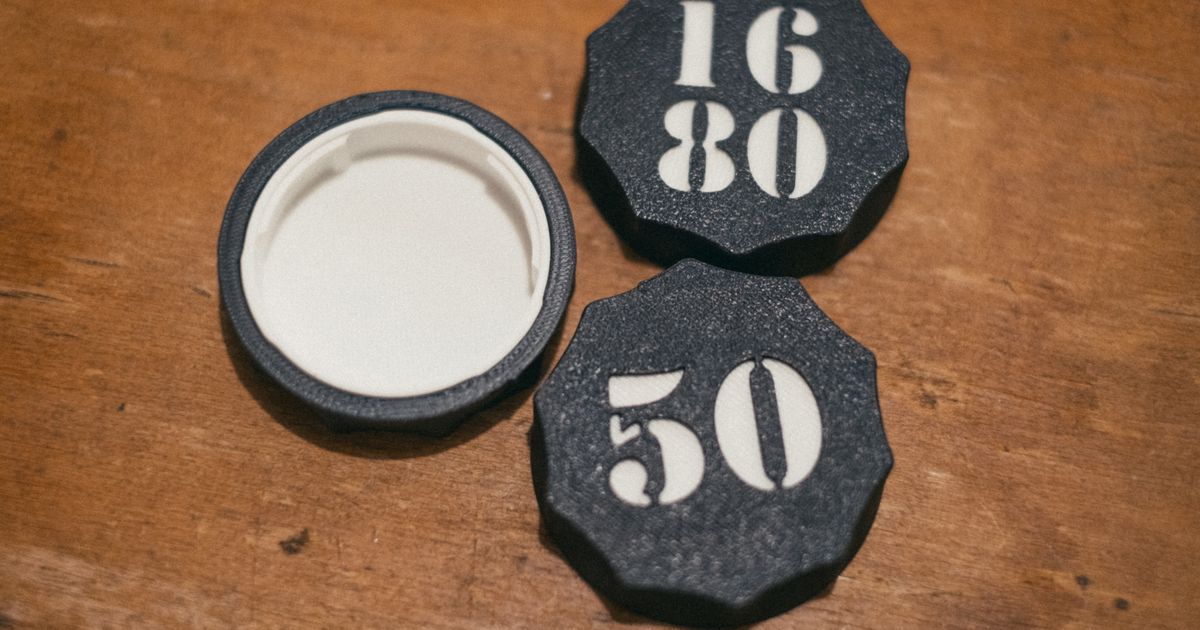 Fuji X Rear Lens cap with Lens identifiers by Josh-3d | Download free ...