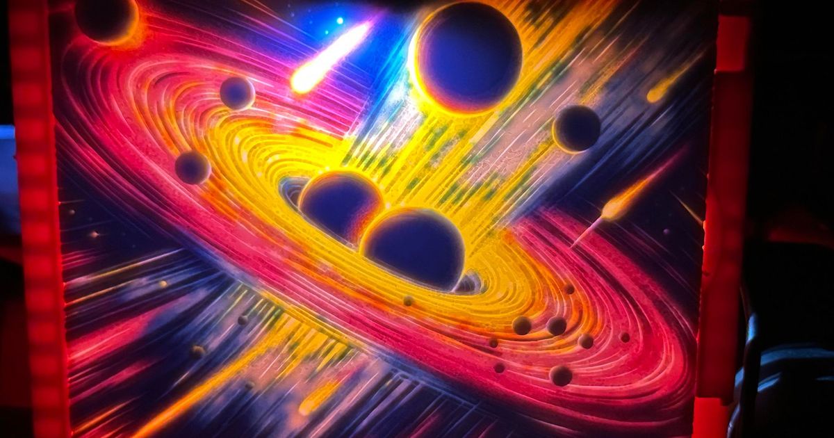 Space Lithophane by Nathan Chupp | Download free STL model | Printables.com