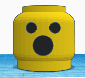 Shocked lego head by Ian | Download free STL model | Printables.com
