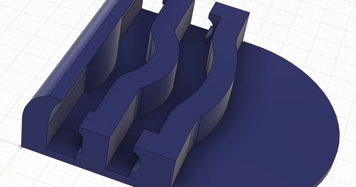 Sturdy Filament Clip (remix) by Isar Maker | Download free STL model ...