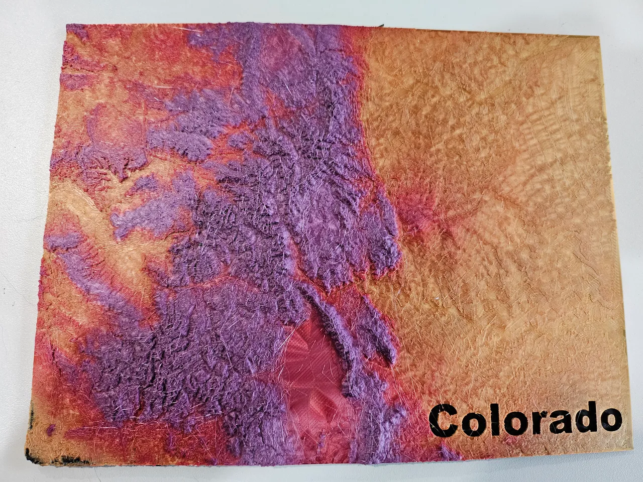 Colorado Topographical Map - Ender 3 by ChettiTheYeti | Download free ...