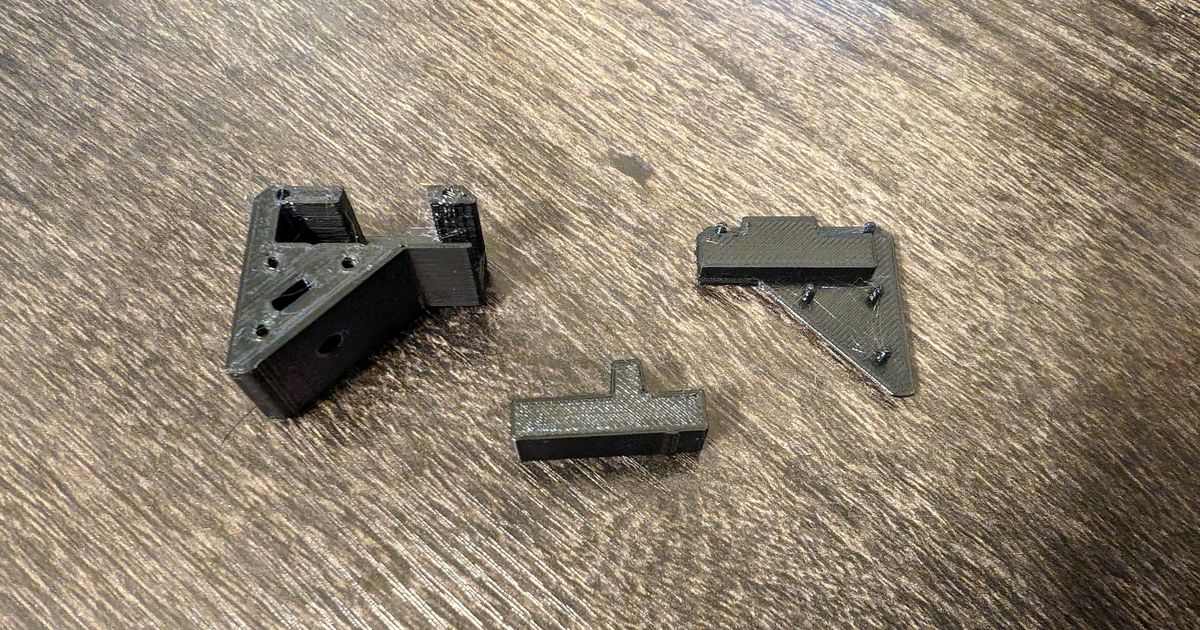 More Printable Slider Lock Latch by ssenrah | Download free STL model ...