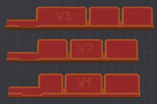 Wallmount for Bambu AMS - 3 Segment Side version by Pretzel 3D ...