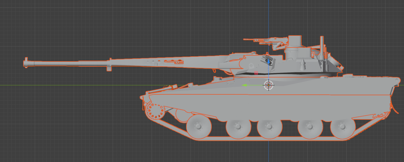 HSTV-L USA Tank by Inkwell | Download free STL model | Printables.com