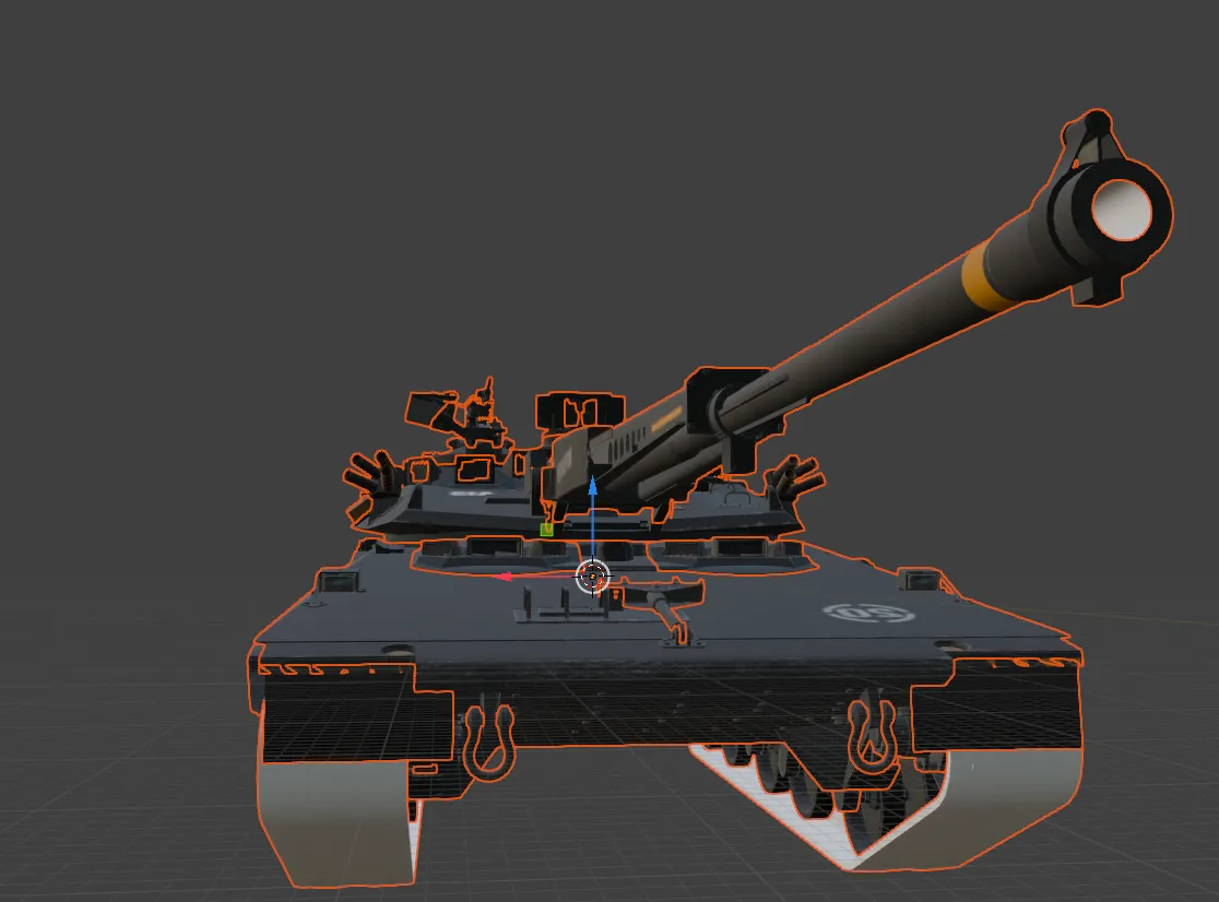 HSTV-L USA Tank by Inkwell | Download free STL model | Printables.com