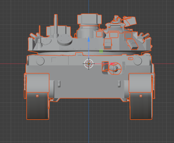 HSTV-L USA Tank by Inkwell | Download free STL model | Printables.com