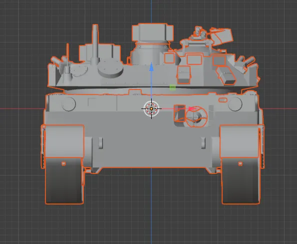 HSTV-L USA Tank by Inkwell | Download free STL model | Printables.com