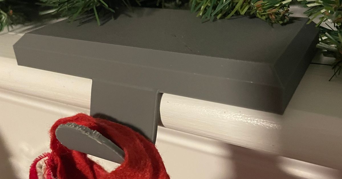 Stocking Hook by Jeremo Moore | Download free STL model | Printables.com