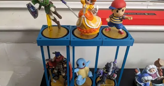 Simple Amiibo Stand by Justoad | Download free STL model | Printables.com