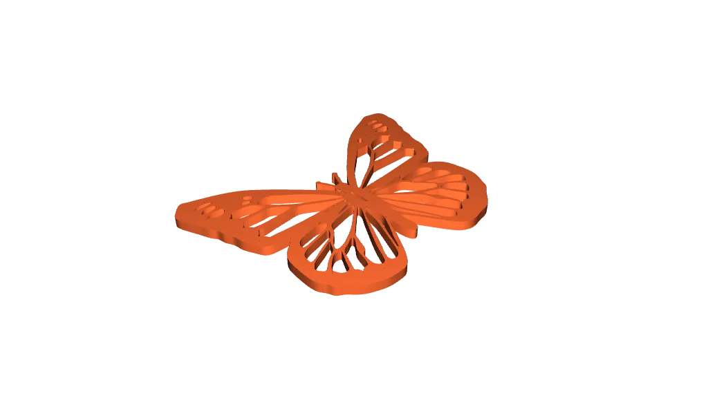 Butterfly by Aaron Highfill | Download free STL model | Printables.com