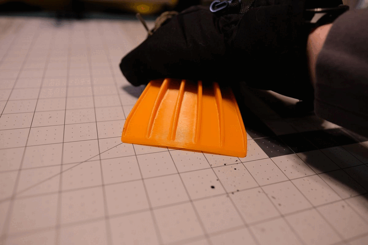 Curved Ice Scraper with engineered compliance by monev44 | Download ...