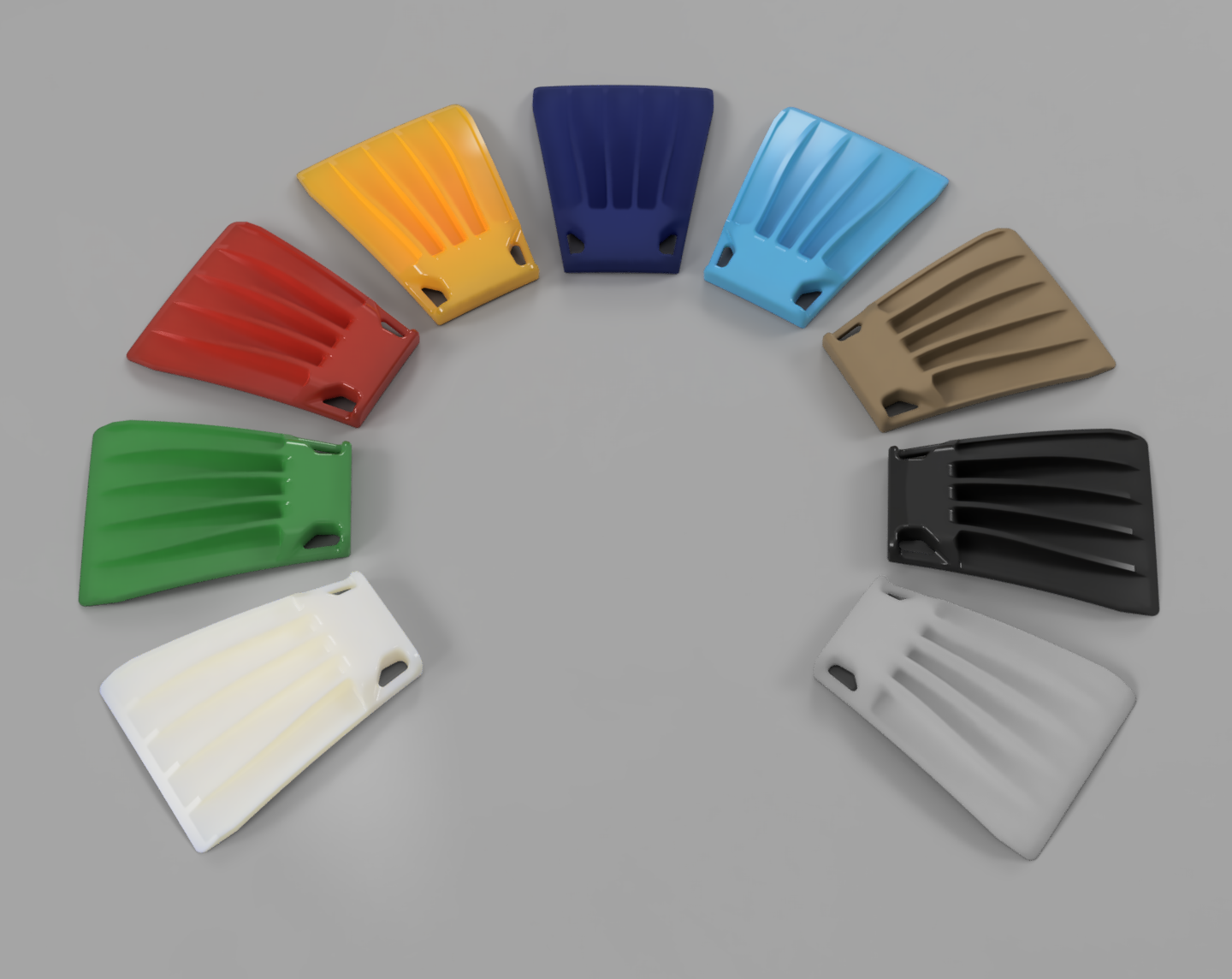 Curved Ice Scraper with engineered compliance by monev44 | Download ...