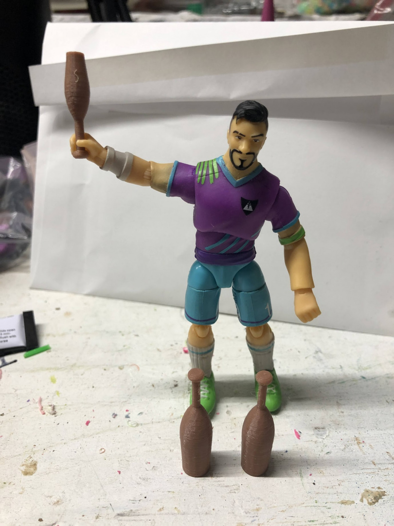 Indian Clubs (1:18 scale) by Adrian Herbez | Download free STL model ...