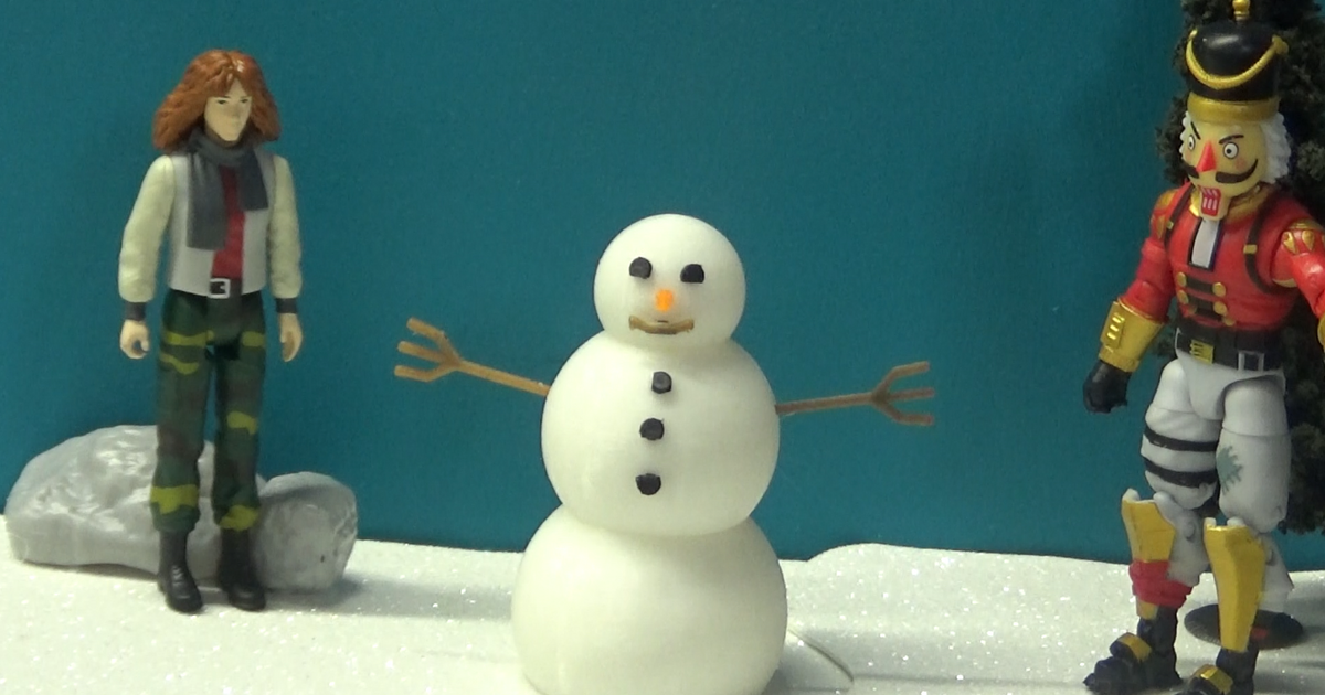 Modular 1:18 scale snowman kit by Adrian Herbez | Download free STL ...