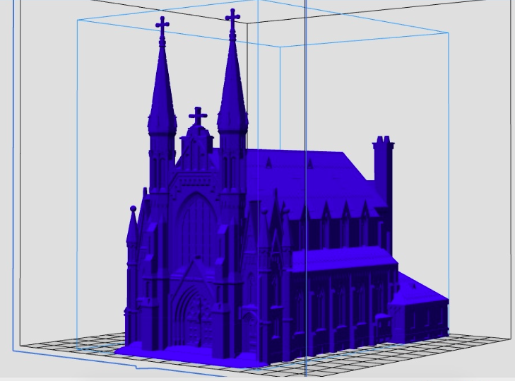 Birmingham Cathedral - Alabama, USA by MiniWorld3D | Download free STL ...