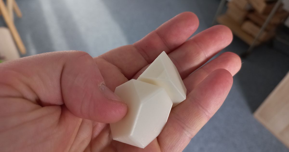 Truncated Tetrahedron By Jakub Mracek Download Free Stl Model