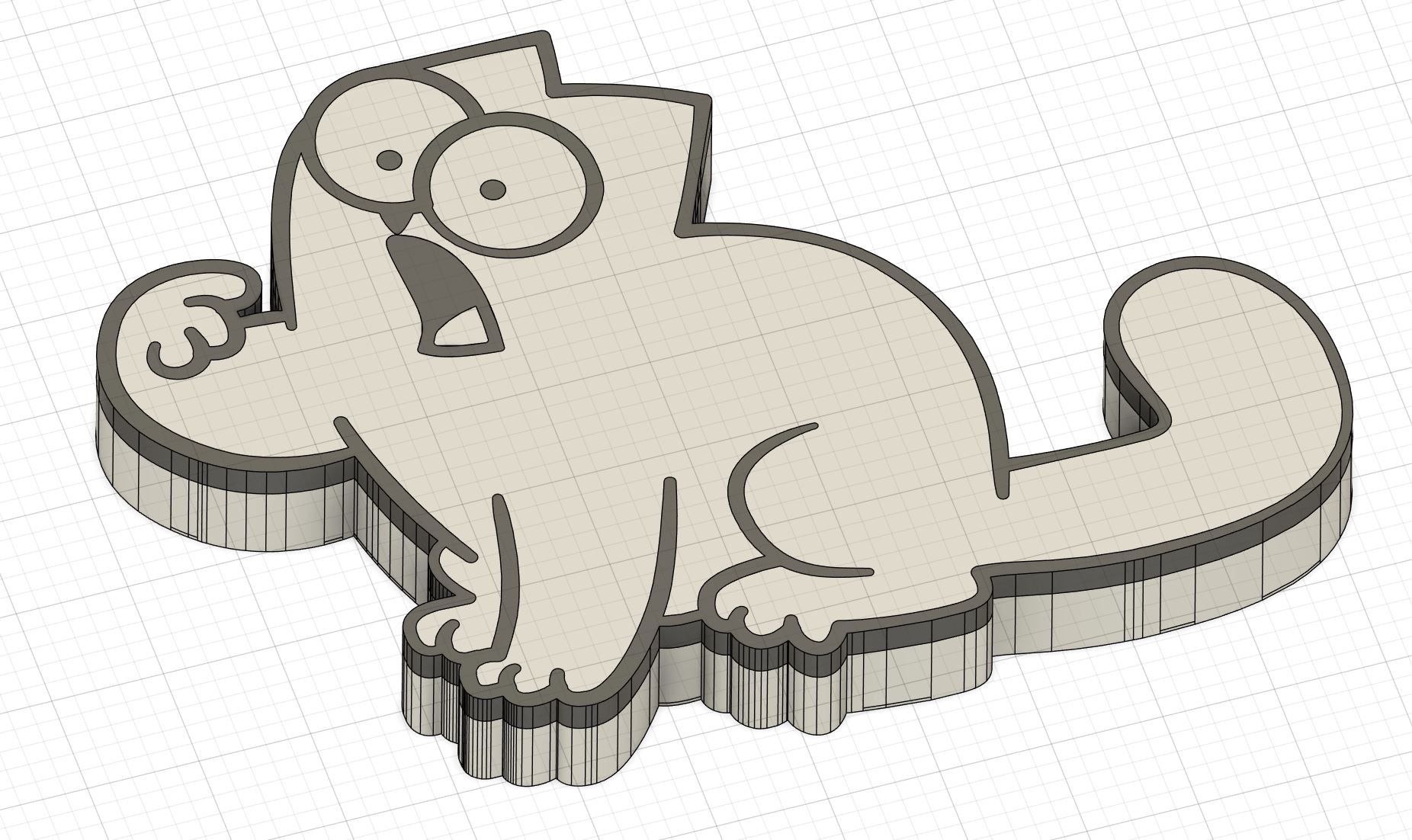 Simons Cat Magnet Holder by LausBub | Download free STL model ...