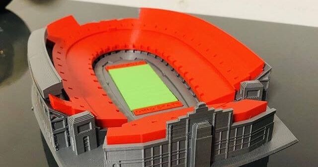 Ohio Stadium "The Horseshoe" - Columbus OH, USA by MiniWorld3D ...
