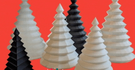 Chtistmass Tree parametric by BogoRin | Download free STL model ...