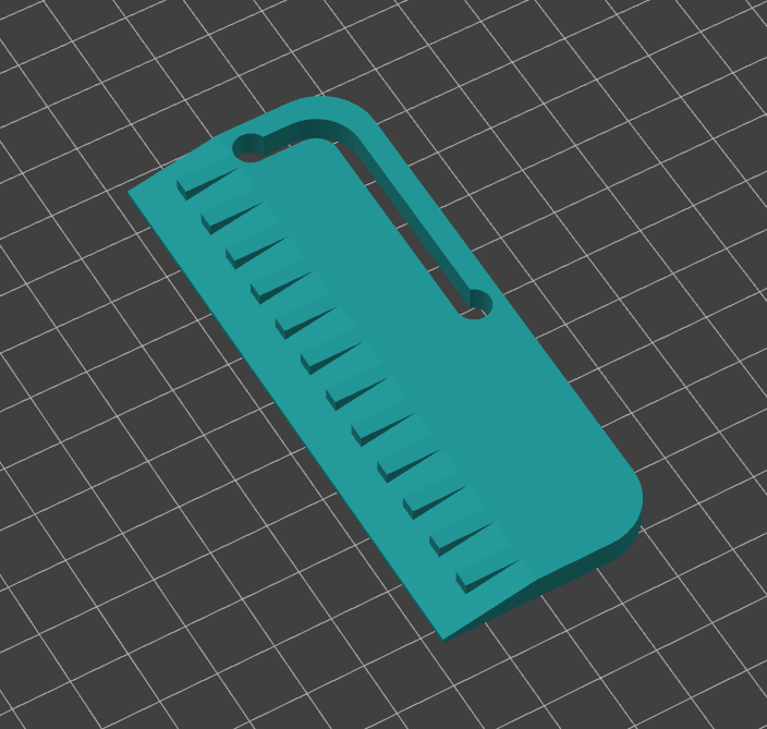 Ice Scraper Keychain by cv0x | Download free STL model | Printables.com