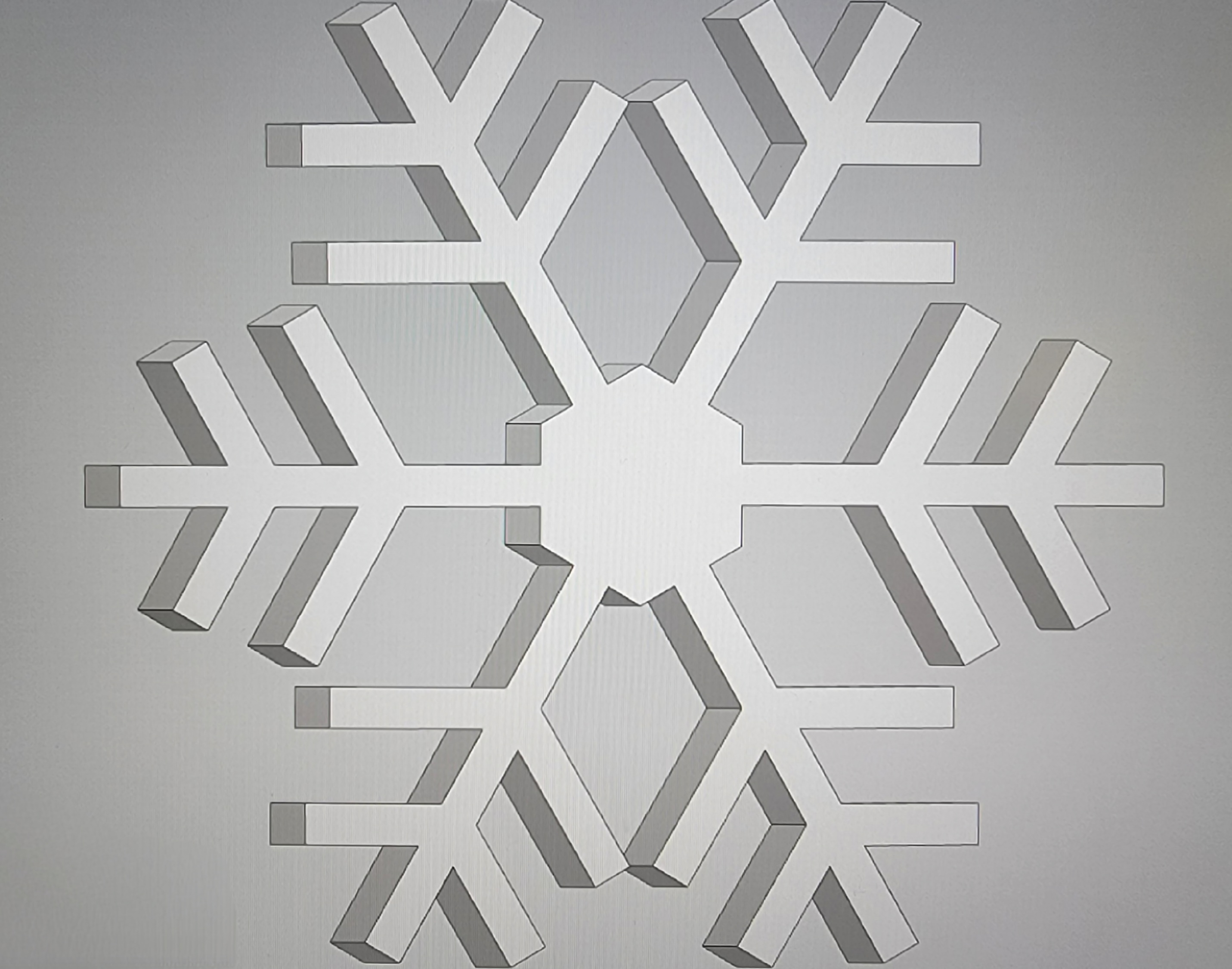 Multi design entry table Christmas snowflake by IvIast3r | Download free STL model | Printables.com